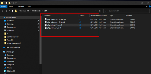 CONEXIÓN PHP 8.1 CON PDO SQL SERVER EN WINDOWS 10 - Cesar Systems