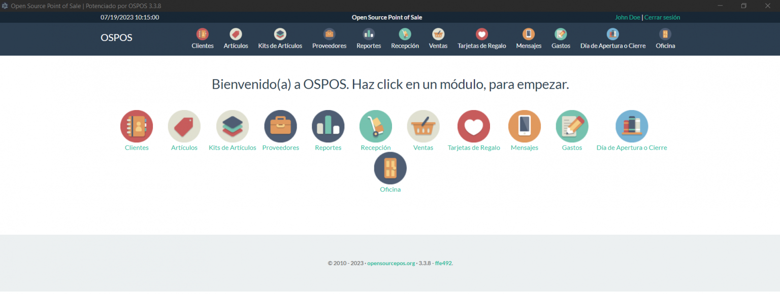 SOFTWARE DE PUNTO DE VENTA OSPOS DESKTOP PARA WINDOWS 10 - Cesar Systems