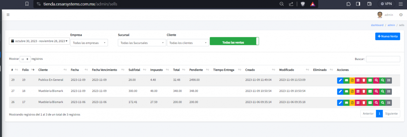 Cómo crear un módulo de ventas con factura electronica en CodeIgniter 4 ...