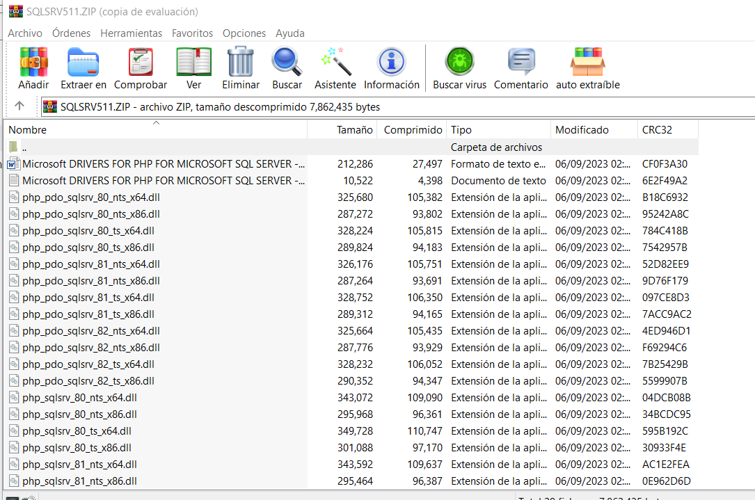 Como Instalar PDO SQL SERVER en PHP 8.2 en Windows 10 - Cesar Systems