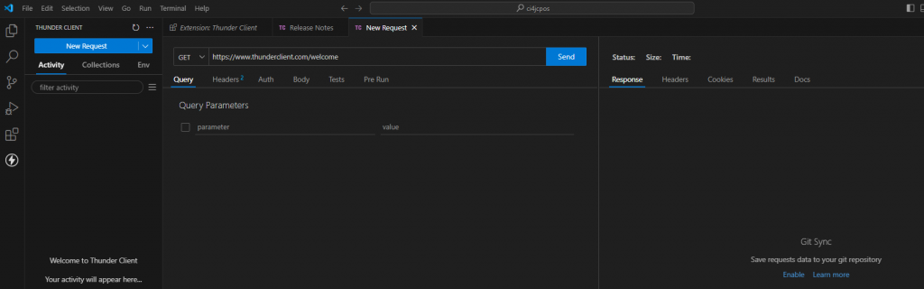 Postman en Visual Studio Code - Cesar Systems